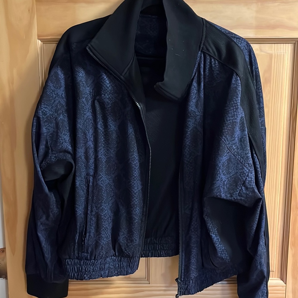 Athleta Reversible Bomber Jacket - Gem